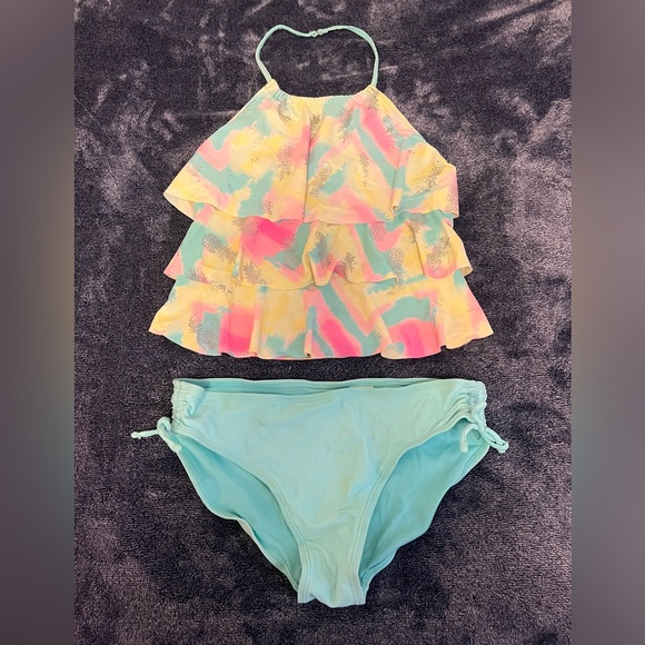 wonder nation | Swim | Wonder Nation Pastel Tankini Set | Poshmark